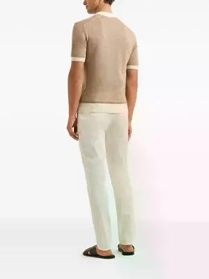 Orlebar Brown Horton Contrast-trim T-shirt - Neutrals