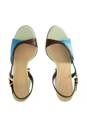 Fendi Cutout Heel Arco Pumps