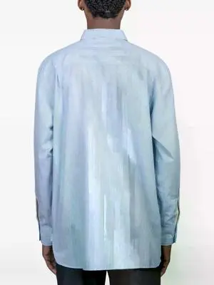Universal Works Square-pocket Striped Shirt