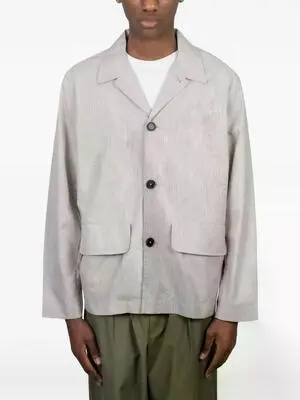 Universal Works Franck Buttoned Jacket - Neutrals