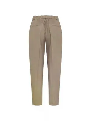 Seventy Elasticated Straight Leg Trousers