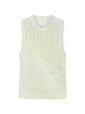 Marella Mouliné Openwork Vest