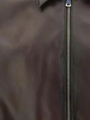 ANDREA D'AMICO Leather Zip Jacket