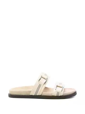 Peserico Bead-embellished Sandals