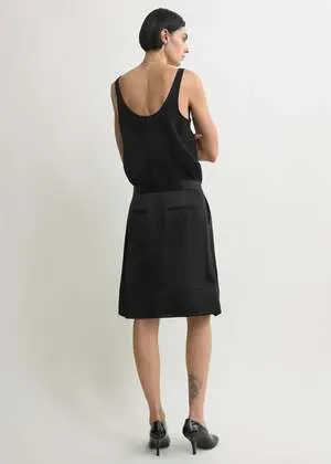 TOTEME Viscose Satin Skirt