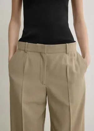 TOTEME Wide Fluid Trousers