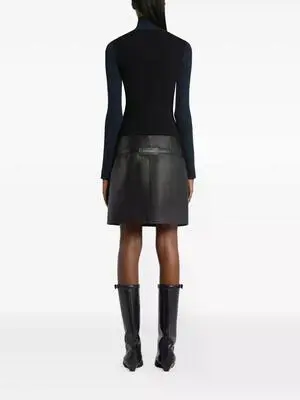 COURREGES V-line Turtleneck Sweater