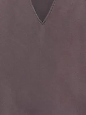 Antonelli Firenze Angelica V-neck Blouse - Purple