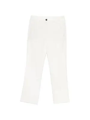 Brunello Cucinelli Buttoned Straight Trousers - Neutrals