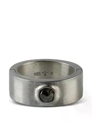 PARTS OF FOUR Sistema Diamond Ring - Silver