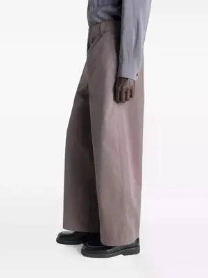 LEMAIRE Wide-leg Trousers - Brown