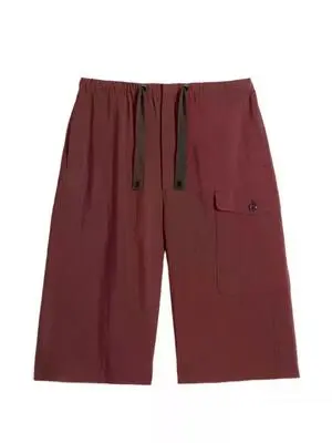 LEMAIRE Drawstring Pocket Shorts - Red