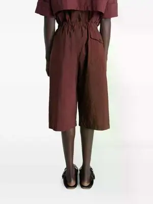 LEMAIRE Drawstring Pocket Shorts - Red