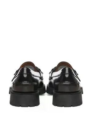 SEBAGO Ring Detail Loafers - Brown