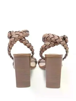 Michael Kors Pippa Woven Leather Sandals