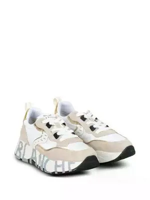 VOILE BLANCHE Platform Printed Sneakers - White