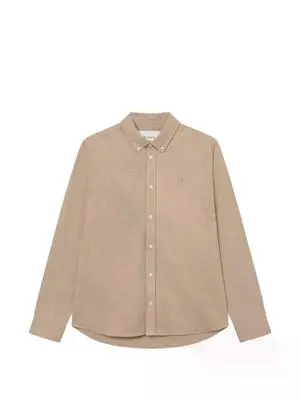 LES DEUX Desert Cotton Shirt - Brown