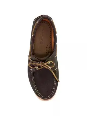 Timberland Lace-up Leather Boat Shoes - Brown