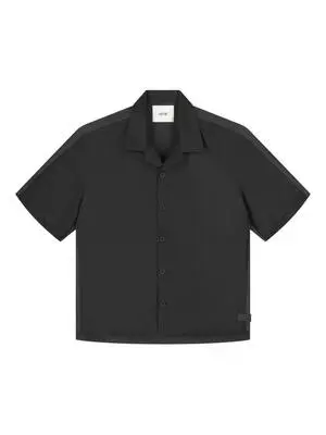 ARTE ANTWERP Panelled Short-sleeve Shirt - Black