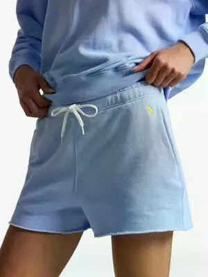 Polo Ralph Lauren Embroidered Drawstring Shorts - Blue