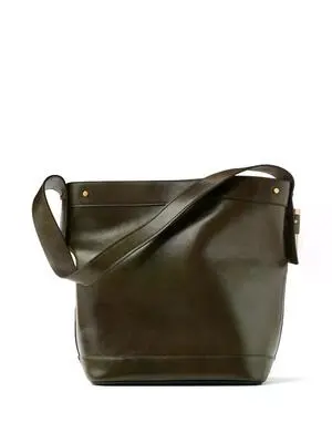Versace Medusa Cameo Large Leather Bucket Bag