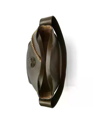 Versace Medusa Cameo Large Leather Bucket Bag