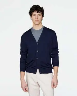 ATM Anthony Thomas Melillo Extra Fine Merino Wool Cardigan