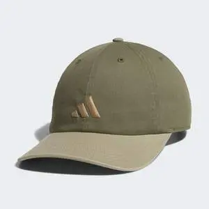 Adidas Embroidered Cap - Strong Olive / Blanch Cargo