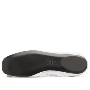Toga Metallic Leather Ballet Flats