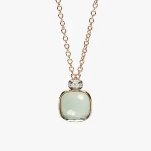 Pomellato Nudo Classic Prasiolite Pendant Necklace - Green