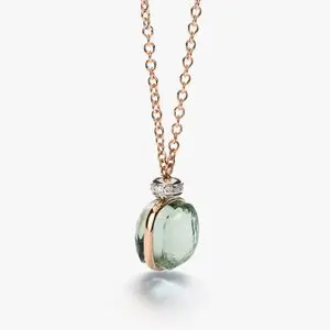 Pomellato Nudo Classic Prasiolite Pendant Necklace - Green