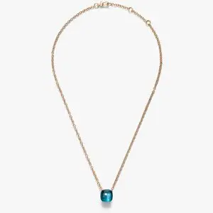 Pomellato Nudo Petit Necklace With London Topaz - Blue