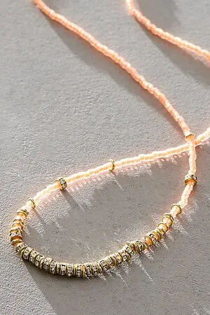 IWONA LUDYGA DESIGN Short Beaded Crystal Necklace