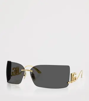 Dolce & Gabbana Metal Dg2319 Sunglasses - Gold