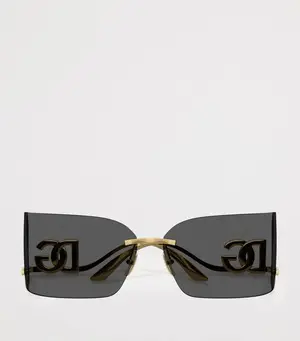 Dolce & Gabbana Metal Dg2319 Sunglasses - Gold