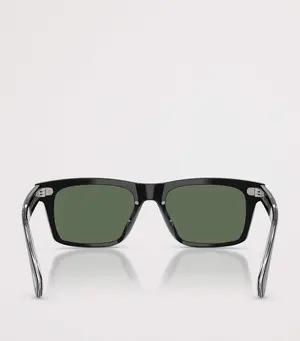 Oliver Spencer X Roger Federer R-16 Sunglasses - Black