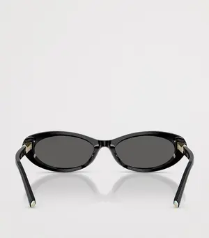 Tiffany & Co. Acetate Oval Sunglasses