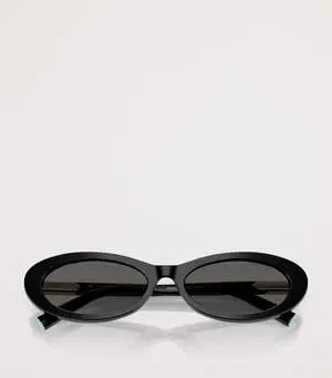 Tiffany & Co. Acetate Oval Sunglasses