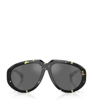 Burberry Pilot Sunglasses - Brown