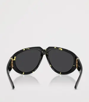 Burberry Pilot Sunglasses - Brown