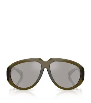 Burberry Pilot Sunglasses - Green