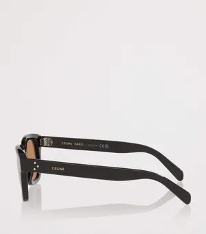 Celine Acetate Irregular Sunglasses