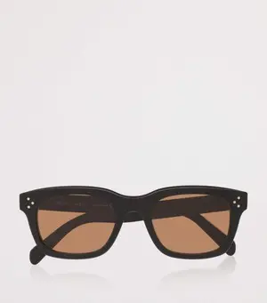 Celine Acetate Irregular Sunglasses