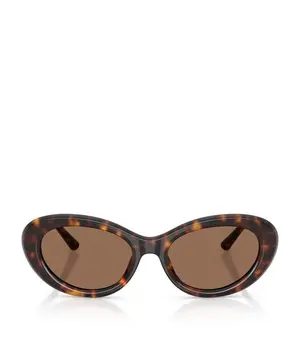 Dolce & Gabbana Acetate Dg4519 Marlene Sunglasses - Brown