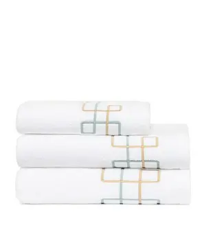 YVES DELORME Villa Bath Sheet - White