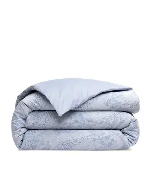 YVES DELORME Ecumes King Duvet Cover - Blue