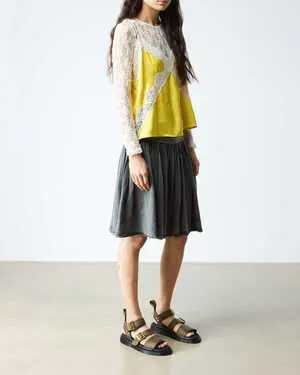 Dr. Martens Gryphon Leather Gladiator Sandals - Green