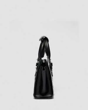 Dr. Martens Extra Small Dalmatian Hair-on Leather Tote - Cream