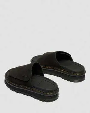 Dr. Martens Zebzag Suede Platform Slides