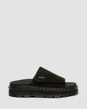 Dr. Martens Zebzag Suede Platform Slides